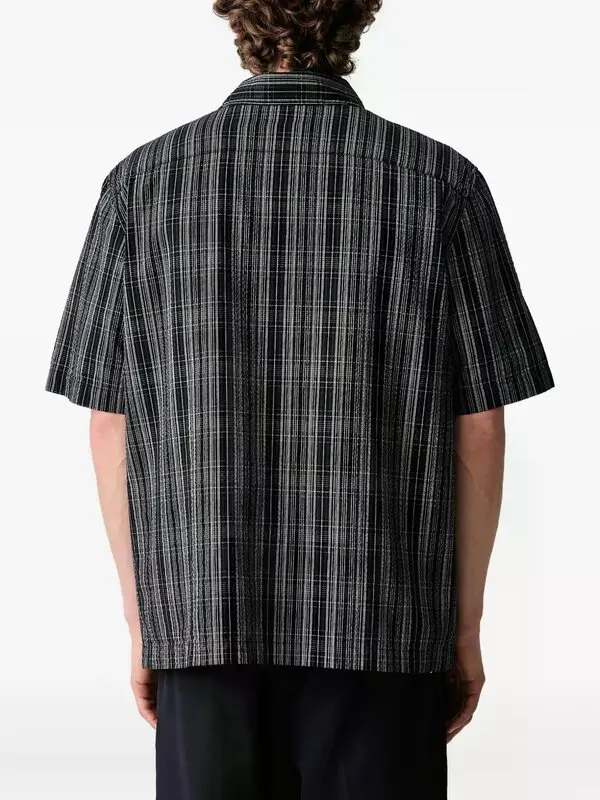 Fred Perry Check-print Short-sleeve Shirt