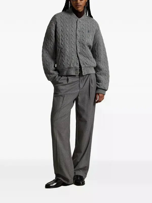 Polo Ralph Lauren Cable-knit Bomber Jacket