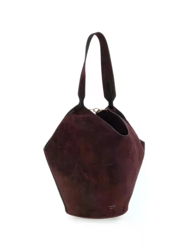 Khaite Lotus Sculptural Tote Bag - Brown