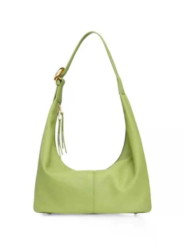 COCCINELLE Grained Leather Shoulder Bag