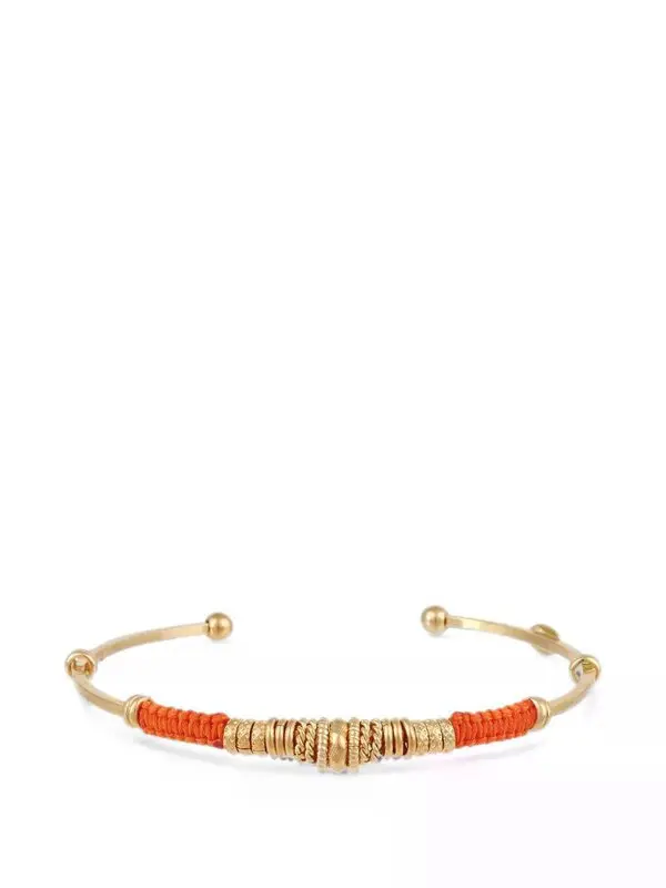 Gas Bijoux Zizanie Thread-wrapped Cuff Bracelet