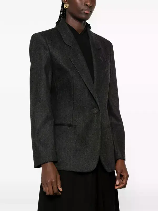 Giorgio Armani Single-breasted Notched-lapel Blazer