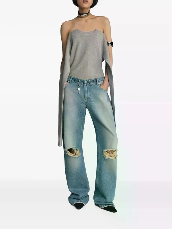 SEEN USERS Chatelaine Distressed Jeans