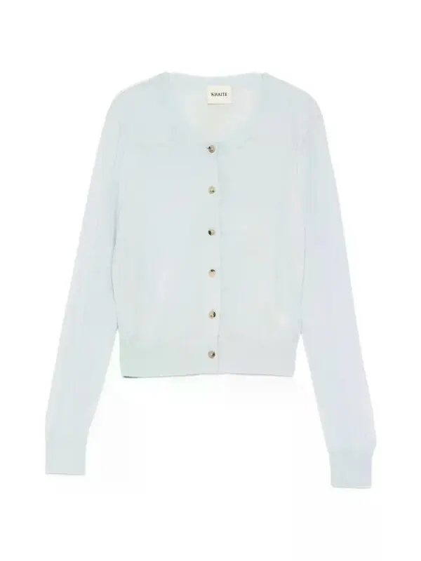 Khaite Tansy Cardigan - Blue