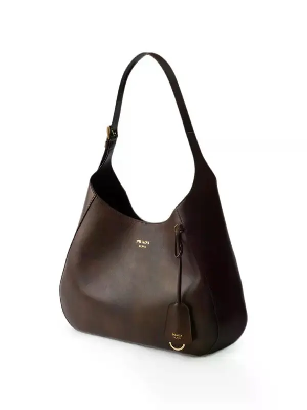 Prada Boogie Large Leather Bag