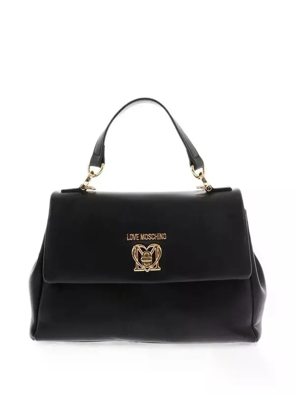 Moschino Plaque Tote Bag