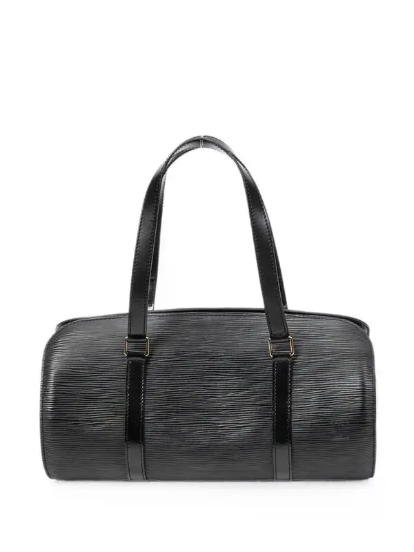LOUIS VUITTON Soufflot Epi Tote Bag - Black