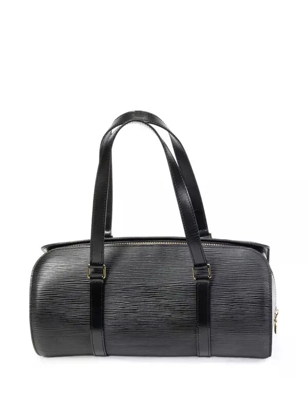 LOUIS VUITTON Soufflot Epi Tote Bag - Black
