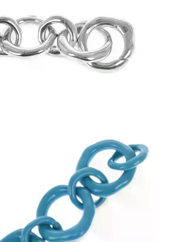 JIL SANDER Enameled Chain Necklace