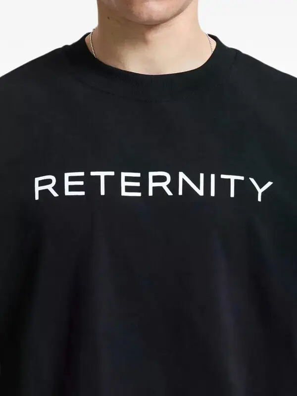 RETERNITY Logo-print T-shirt