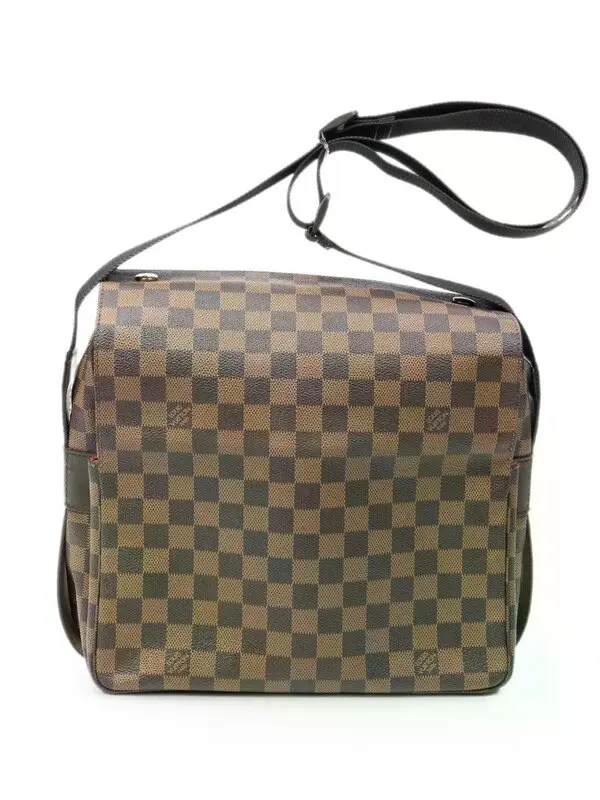 LOUIS VUITTON Naviglio Damier Ebène Crossbody Bag - Brown