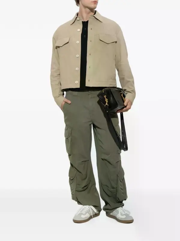Balmain Button-fastening Pocket-detail Overshirt