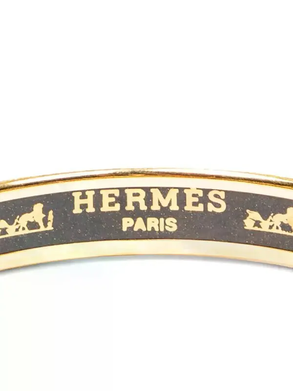 Hermès Logo-print Bangle