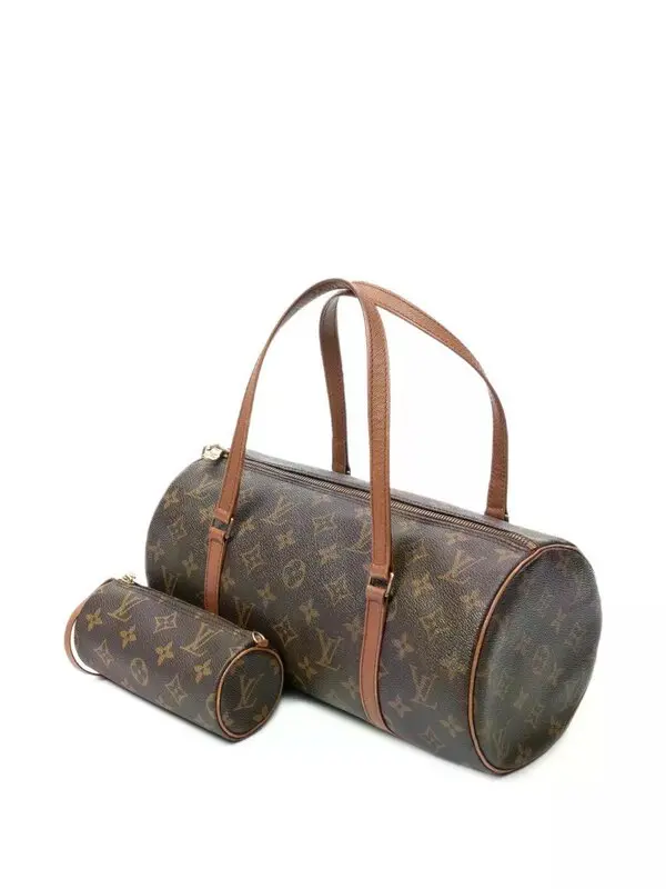 LOUIS VUITTON Papillon Monogram Canvas Barrel Bag