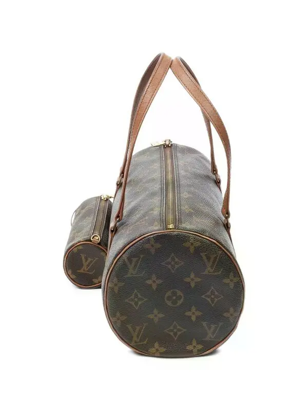 LOUIS VUITTON Papillon Monogram Canvas Barrel Bag