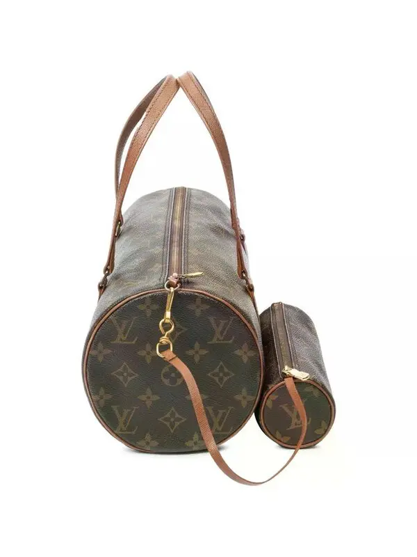LOUIS VUITTON Papillon Monogram Canvas Barrel Bag