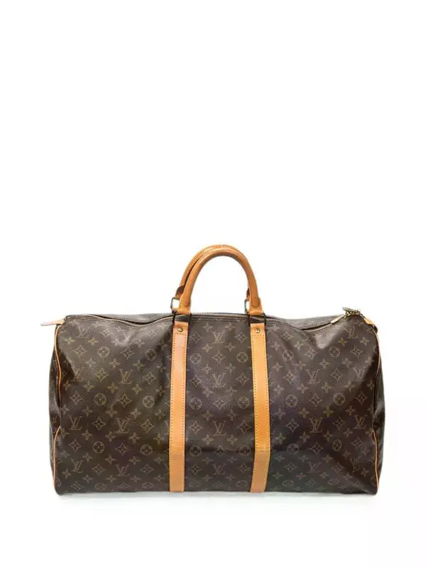 LOUIS VUITTON Keepall 55 Monogram Canvas Travel Bag