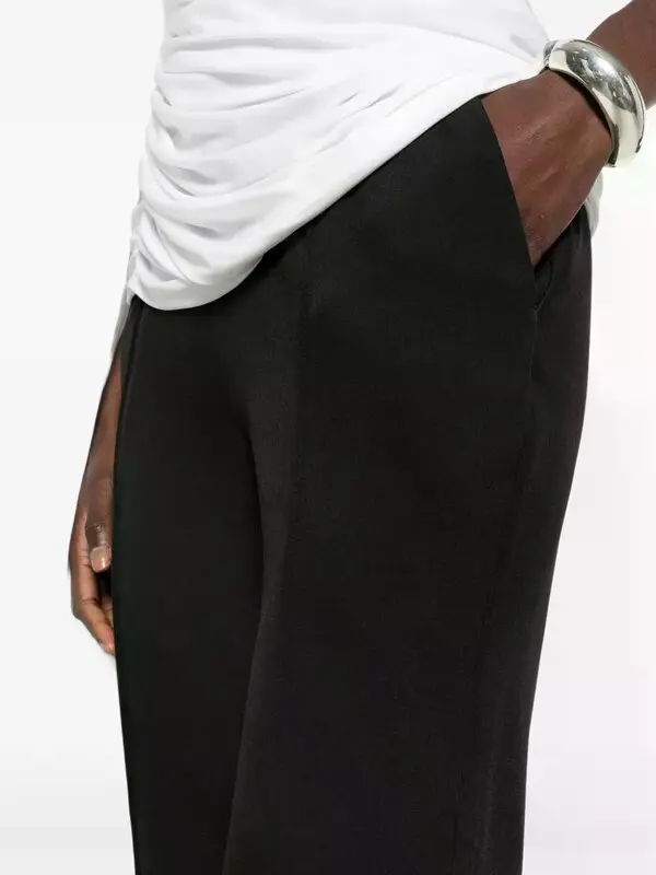 MY TWIN Pressed Crease Bootcut Trousers