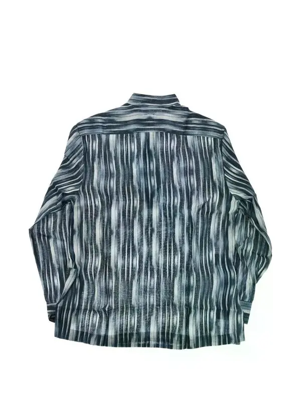 Corneliani Printed Buttoned Shirt - Blue