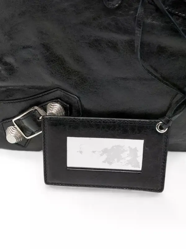 Balenciaga 2000s Giant City Shoulder Bag - Black