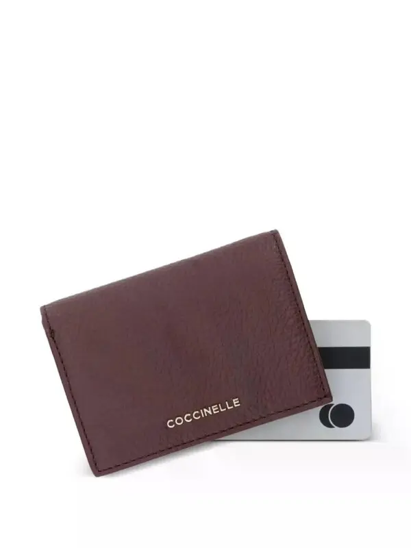 COCCINELLE Logo-print Leather Wallet