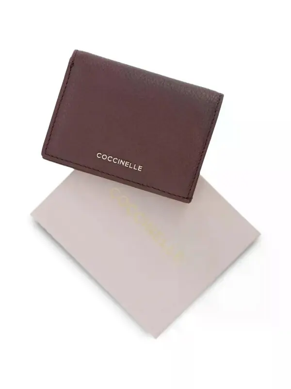 COCCINELLE Logo-print Leather Wallet