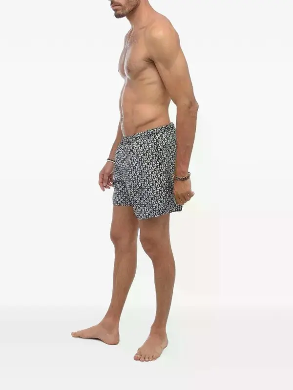 YES I AM Logo-print Swim Shorts