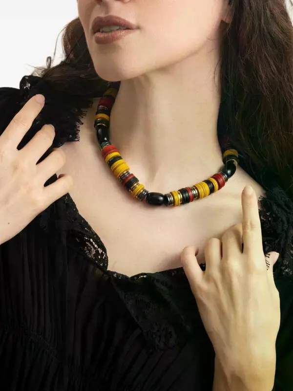HIJAS DE PUKA Rondelle Bead Necklace