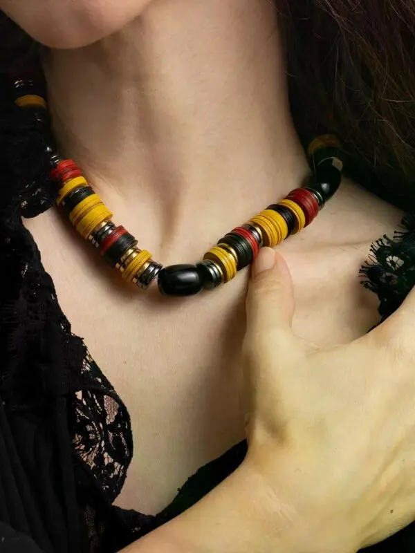 HIJAS DE PUKA Rondelle Bead Necklace