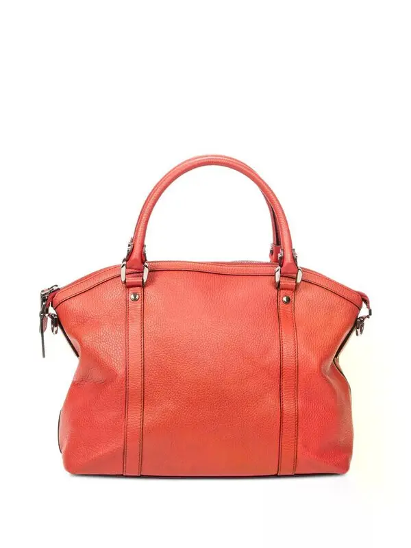 Gucci Gg Charm Tote Bag - Red