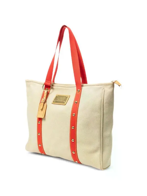 LOUIS VUITTON Antigua Cabas Gm Shoulder Bag