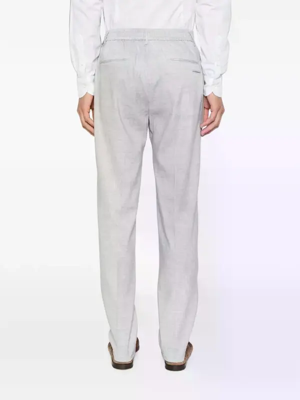 Peserico Slub Texture Tailored Trousers