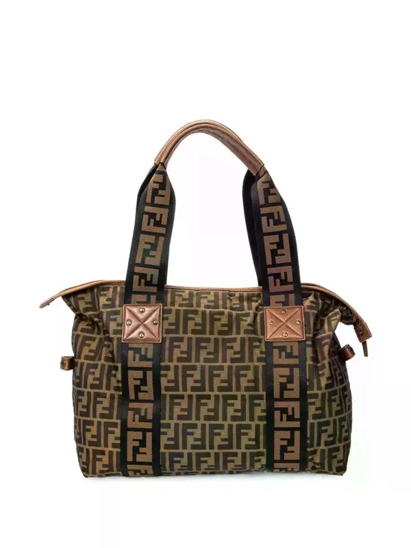 Fendi Zucca Monogram Canvas Tote Bag