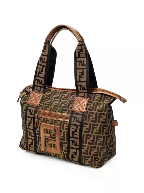 Fendi Zucca Monogram Canvas Tote Bag