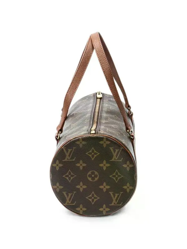 LOUIS VUITTON Monogram Papillon Tote Bag - Brown