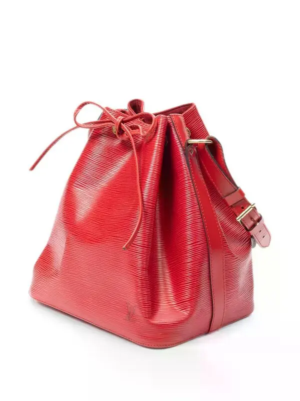 LOUIS VUITTON Noé Pm Epi Leather Bucket Bag - Red