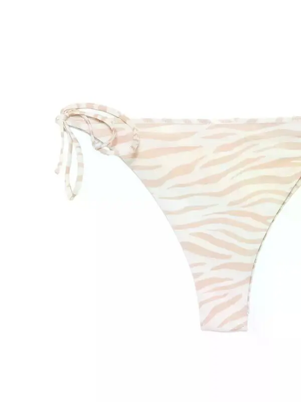 MC2 SAINT BARTH Marielle Zebra-print Bikini Bottoms