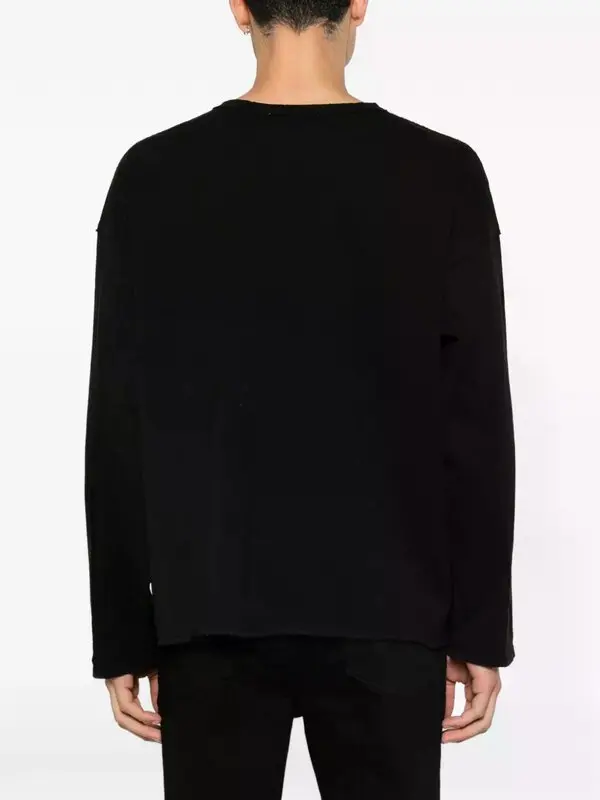 FOUND Raw-edge Long-sleeve T-shirt