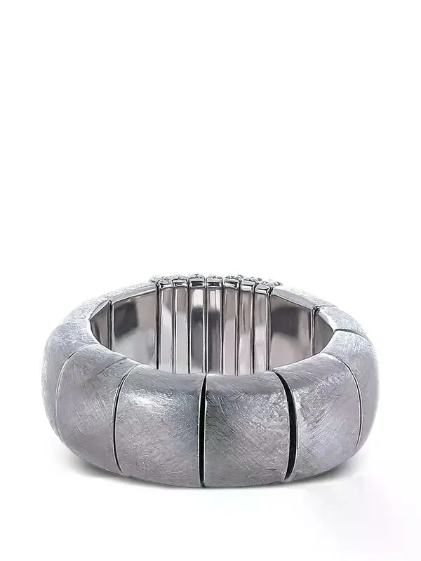 Roberto Demeglio 18k White Gold Diamond Pavé Stretch Ring