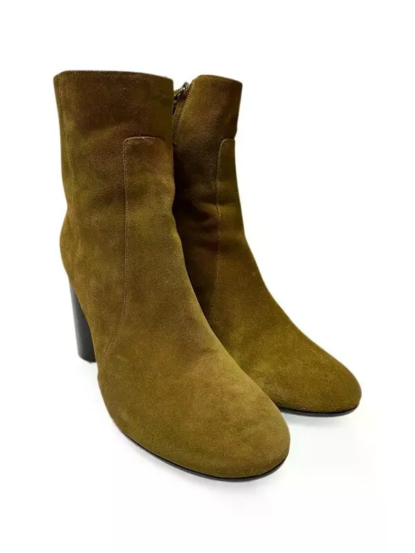 ISABEL MARANT VINTAGE Garett Suede Ankle Boots - Brown