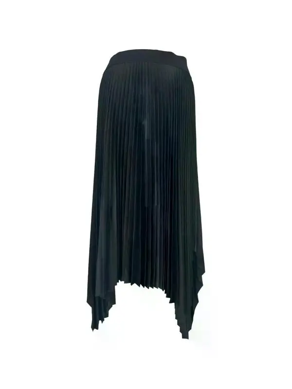 JOSEPH Knit Weave Plissé Skirt