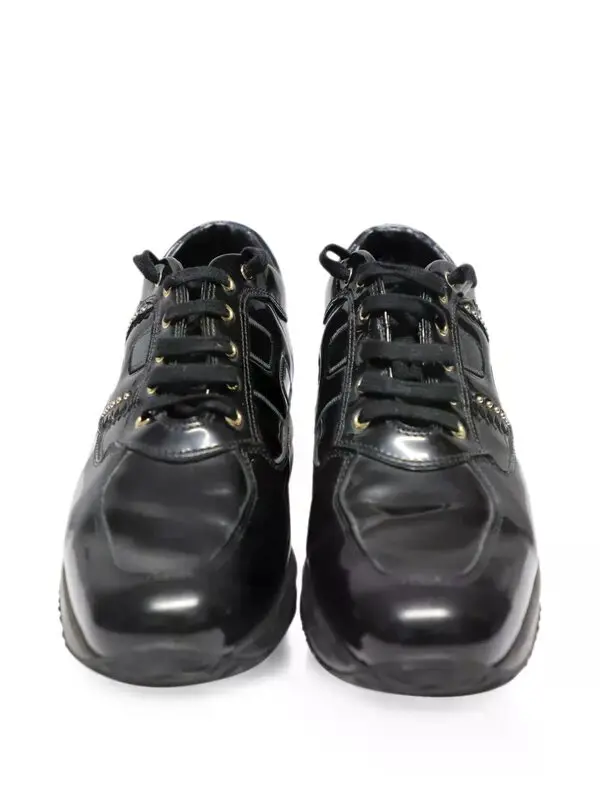 Hogan Interactive Studded Lace Up Sneakers