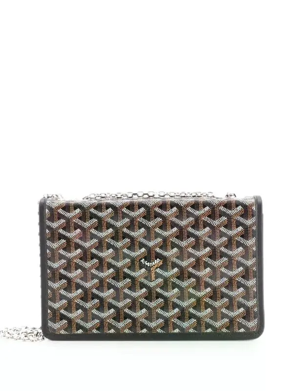 Goyard Alexandre Iii Coated Canvas Pm Shoulder Bag - Black