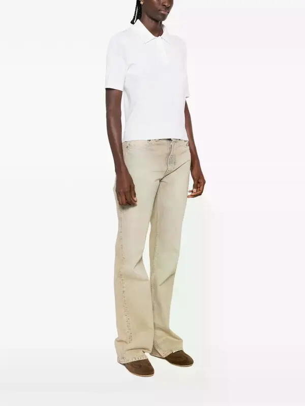 Burberry Check-trim Polo Top