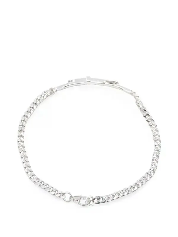 Hermès 2010s Etriviere Gourmette Bracelet - Silver