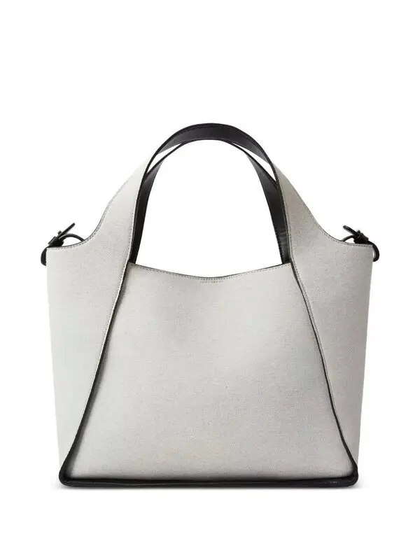 Stella McCartney Logo Canvas Tote Bag