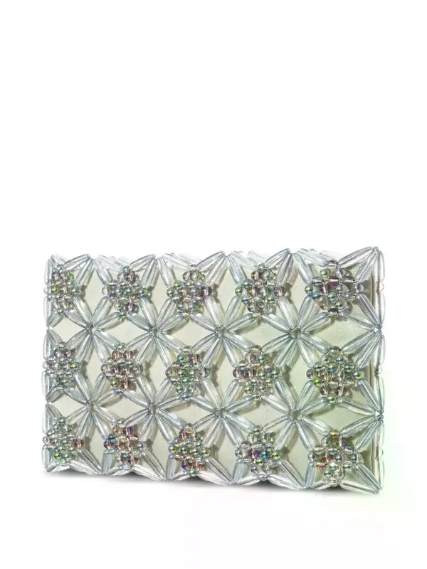 0711 TBILISI Rhea Beaded Clutch Bag