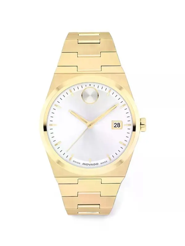 Movado Quest 35mm Watch - Silver