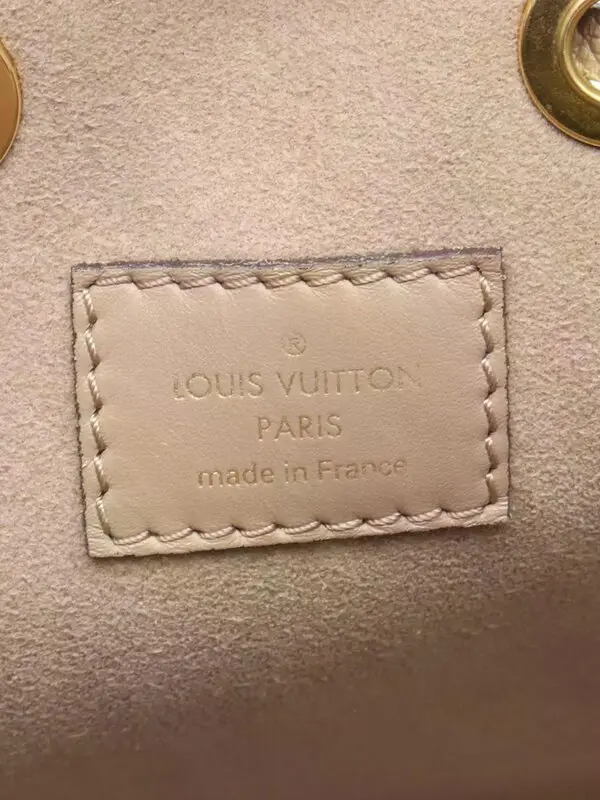 LOUIS VUITTON Monogram Giant Bicolor Empreinte Neonoe Mm Bucket Bag