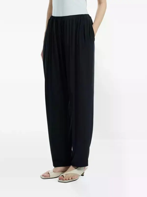 DETERM; Ribbed-knit Tapered-leg Trousers